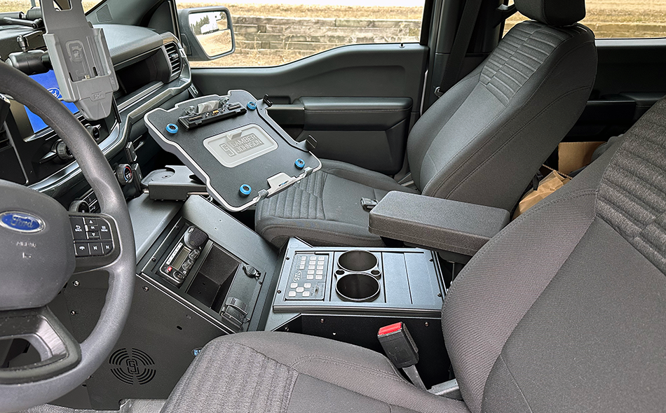 7160-1892 - Console Box- 2021+ FORD F150 WIDE-TO-NARROW CONSOLE (NEW F ...
