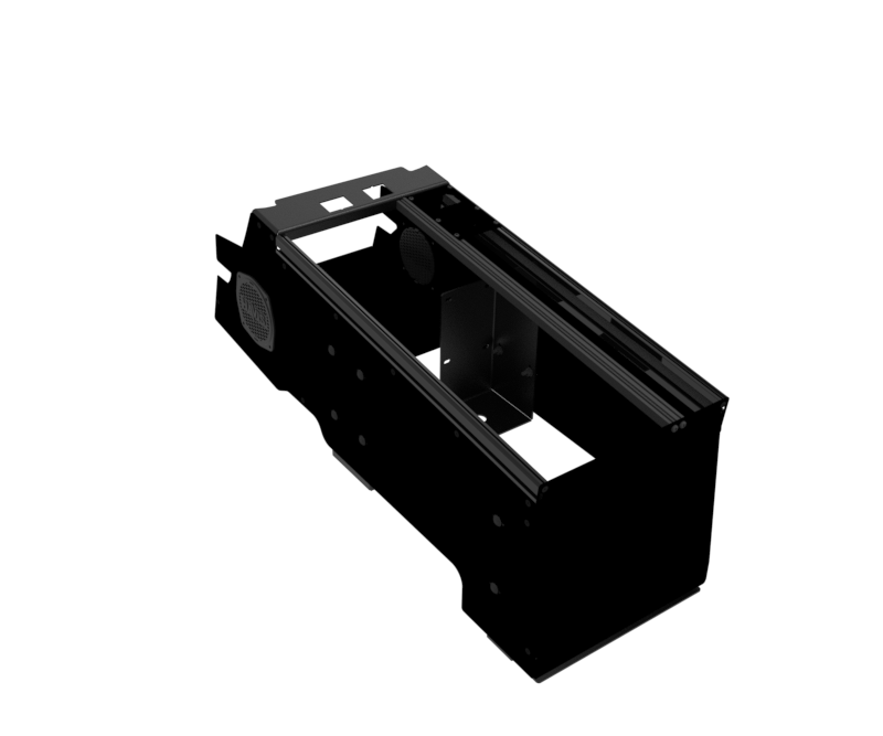 Havis C-VSW-2400-EXPD-1 | Vehicle-Specific 24″ Wide Flat Console for ...