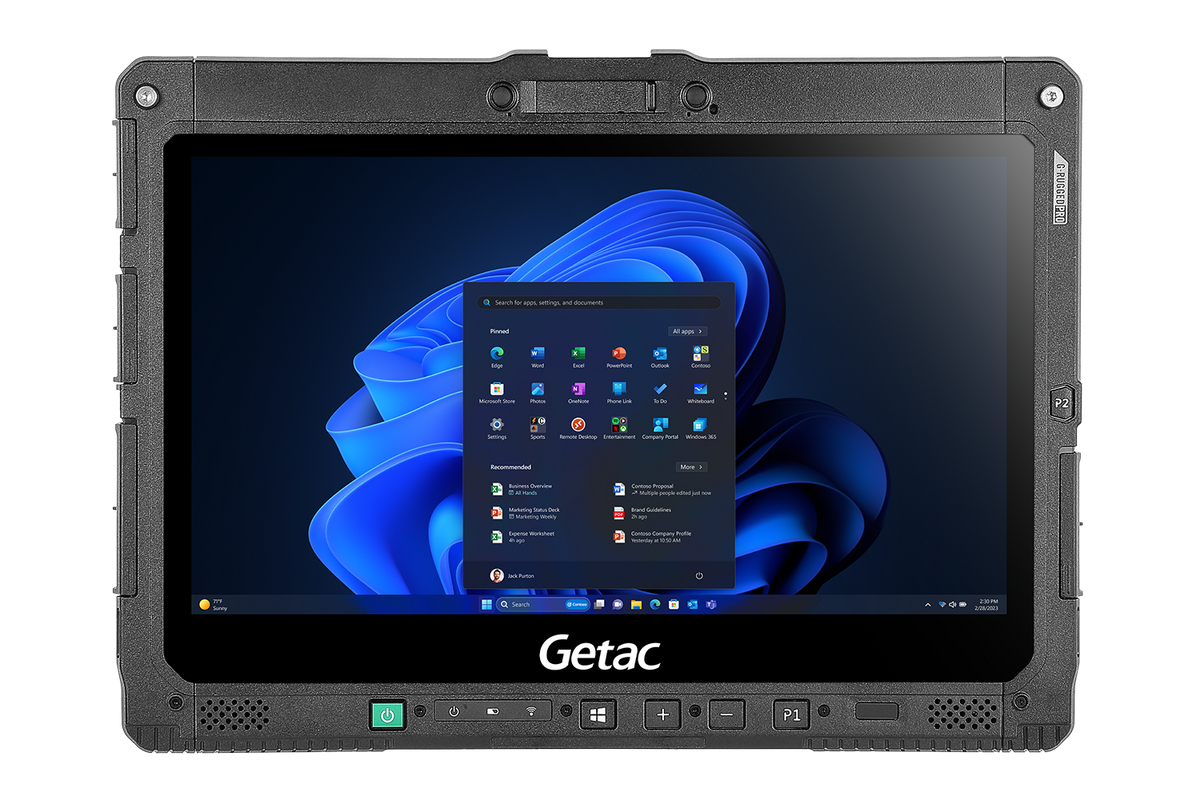 Getac K120G3 with Keyboard Dock | KTA764W1AMXZ – MooringTech
