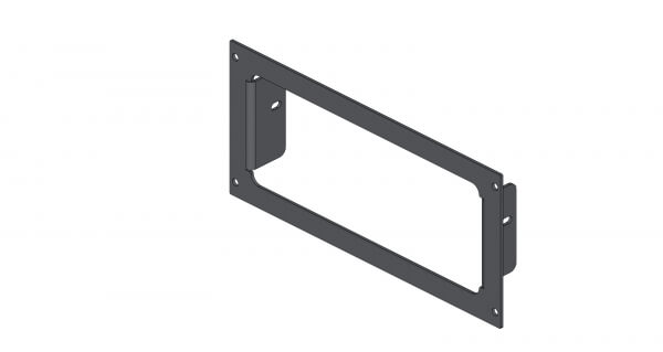 1-Piece Equipment Mounting Bracket, 4″ Mounting Space, Fits SoundOff ...