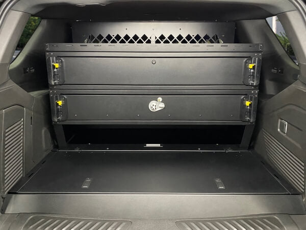 Premium 2-Drawer Package with Trunk Trays for 2021-2023 Chevrolet Tahoe ...